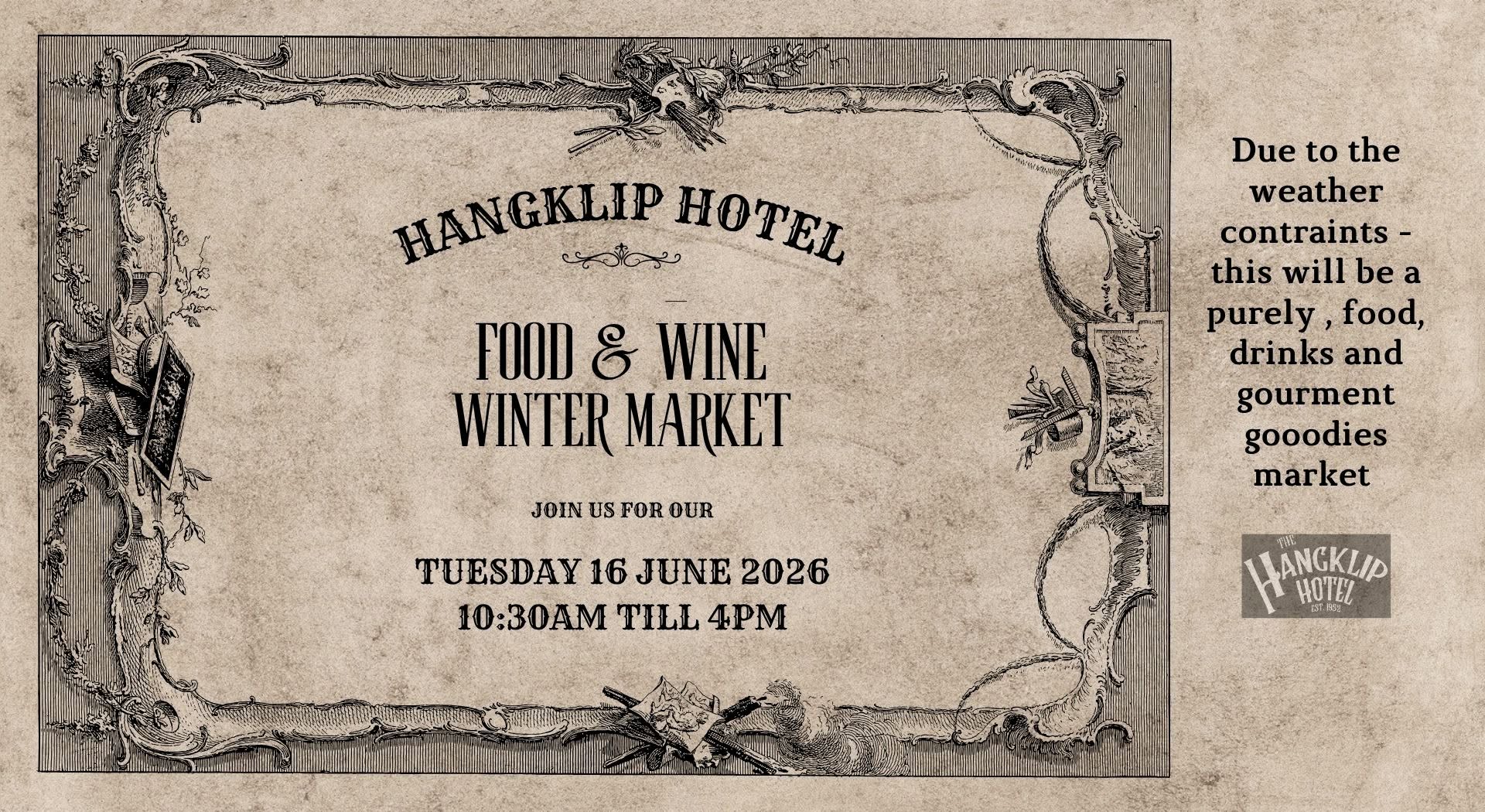 Food & Wine Winter Market - Pringle Bay